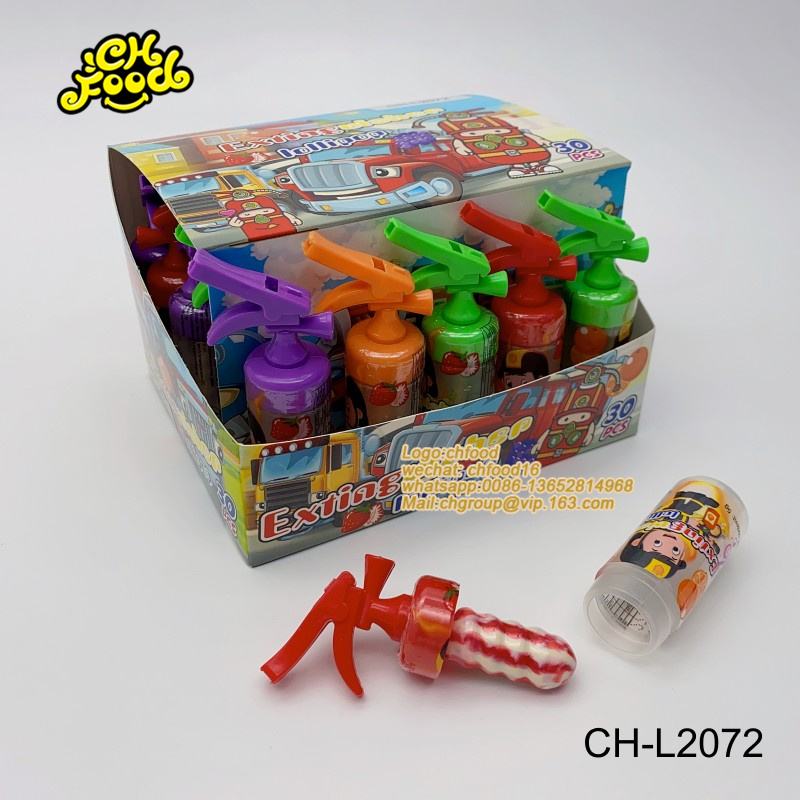 Fire Extinguisher Shape Lollipop Swirl Candy Lollipop - Buy fire ...